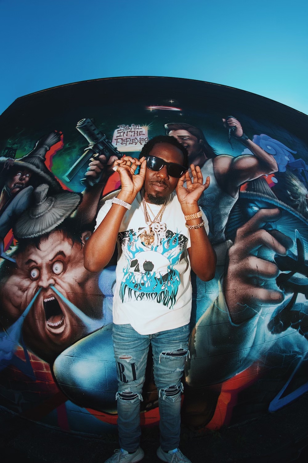 Creative Emerging Artist Blackie Chan Performs At Rolling Loud Miami ...