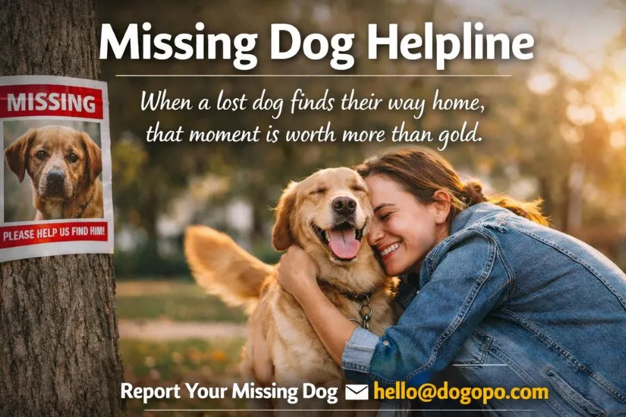 Dogopo Launches Missing Dog Helpline to Help Lost Dogs Find Their Way Home